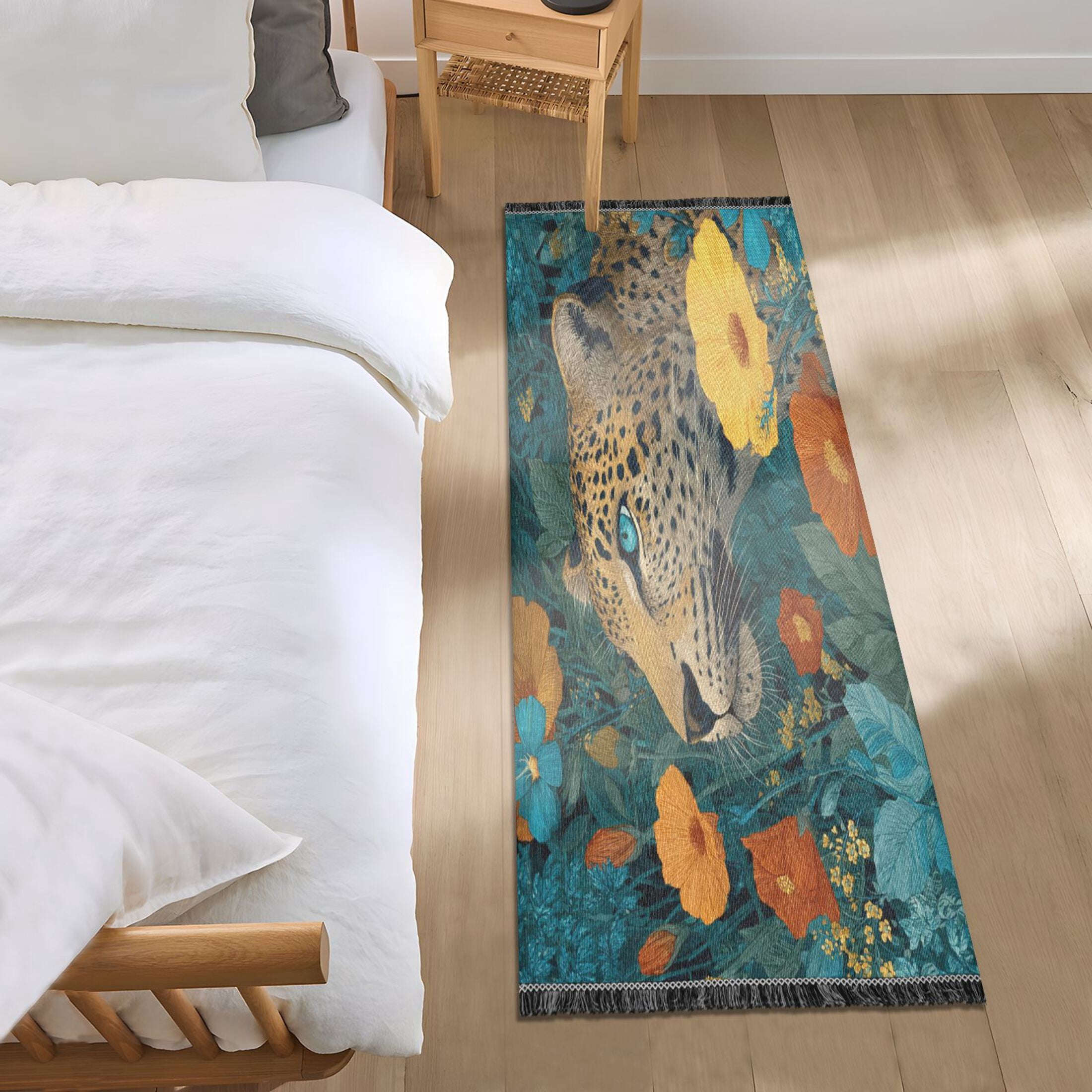 Bedroom Rug Bedroom Long Carpet Indoor Non-Slip Durable Carpet Floor ...