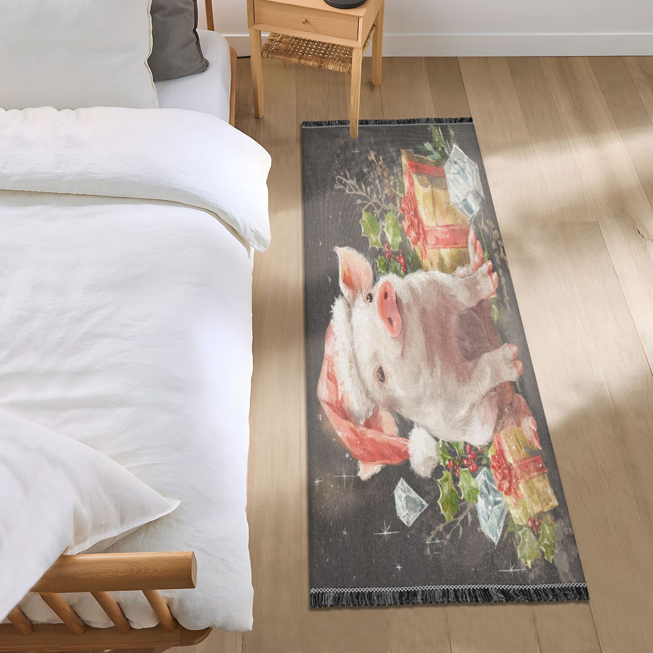 Bedroom Rug Bedroom Long Carpet Indoor Non-Slip Durable Carpet Floor ...