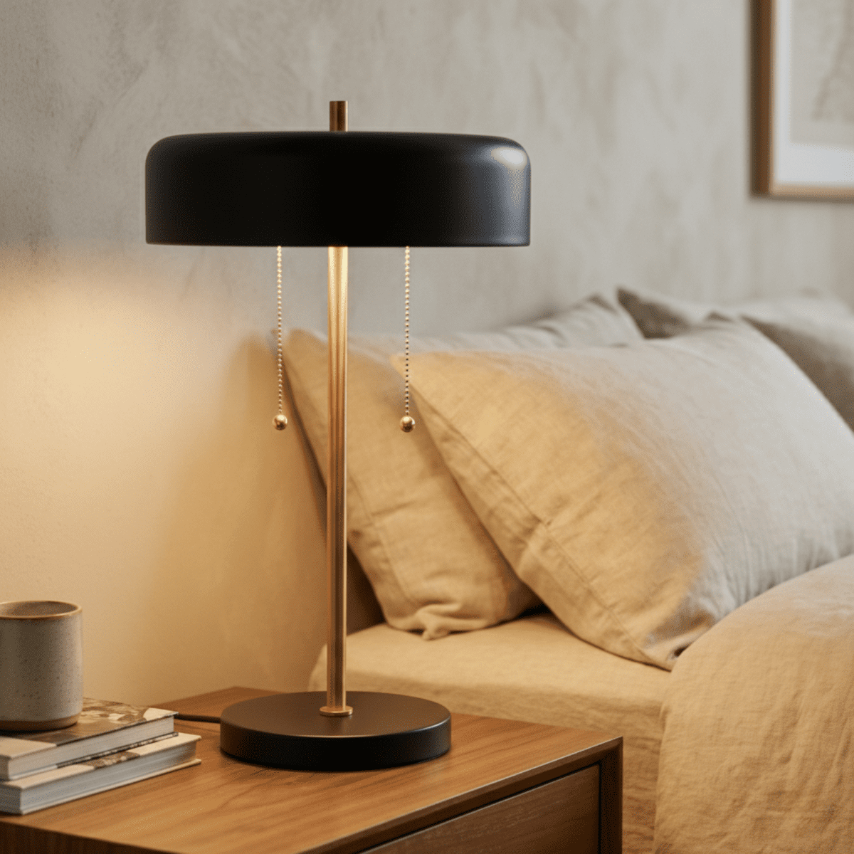 Bedroom Table Lamp Nordic Home Creative Romantic Warm Study Room Desk ...