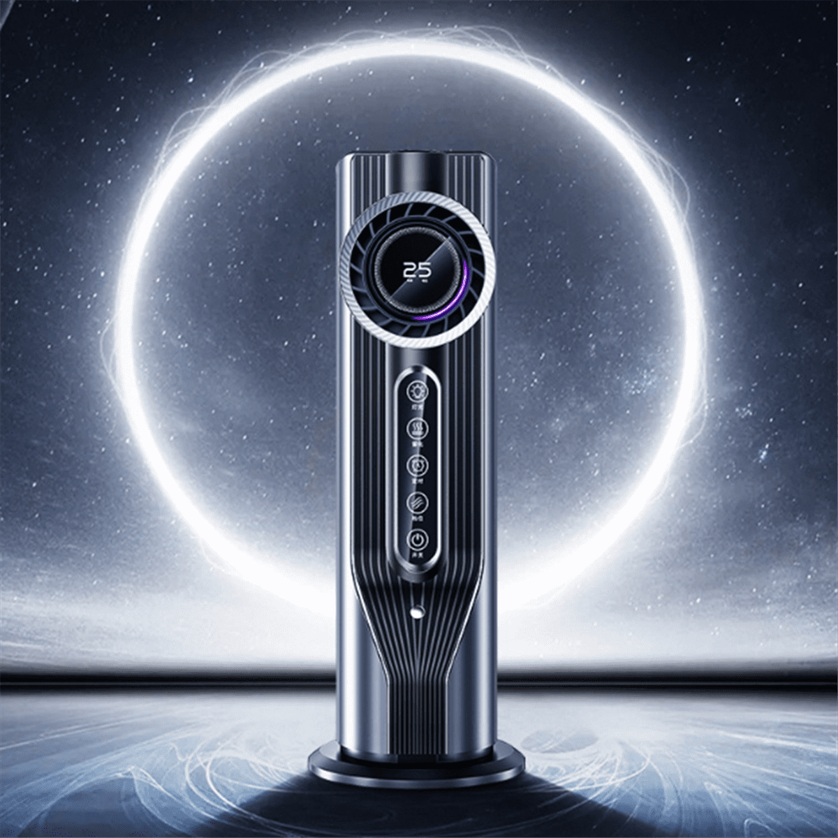 Bedroom Tower Fan Silent USB Water Cooling Fan Portable Water Mist ...