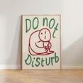 Bedroom Wall Art Print, Sleep Wall Art, Bedroom Prints, Do Not Disturb ...