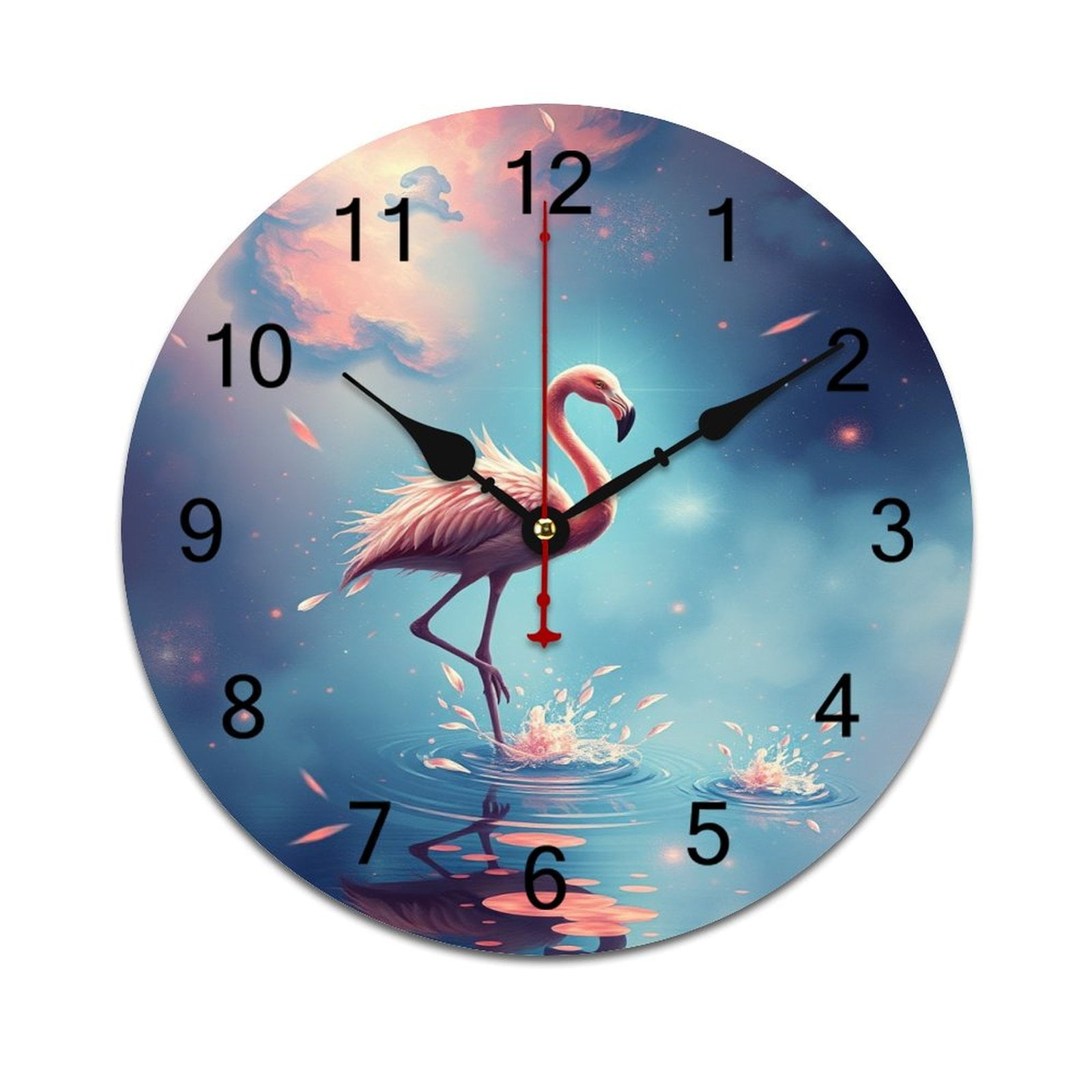 Bedroom Wall Clocks Flamingo Living Room Clocks Ornaments Living Room ...