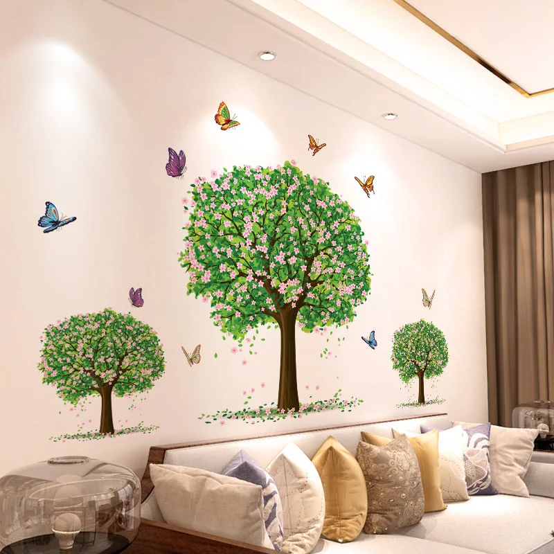 Bedroom Warm Wall Stickers Room Layout Living Room Stickers Wall ...