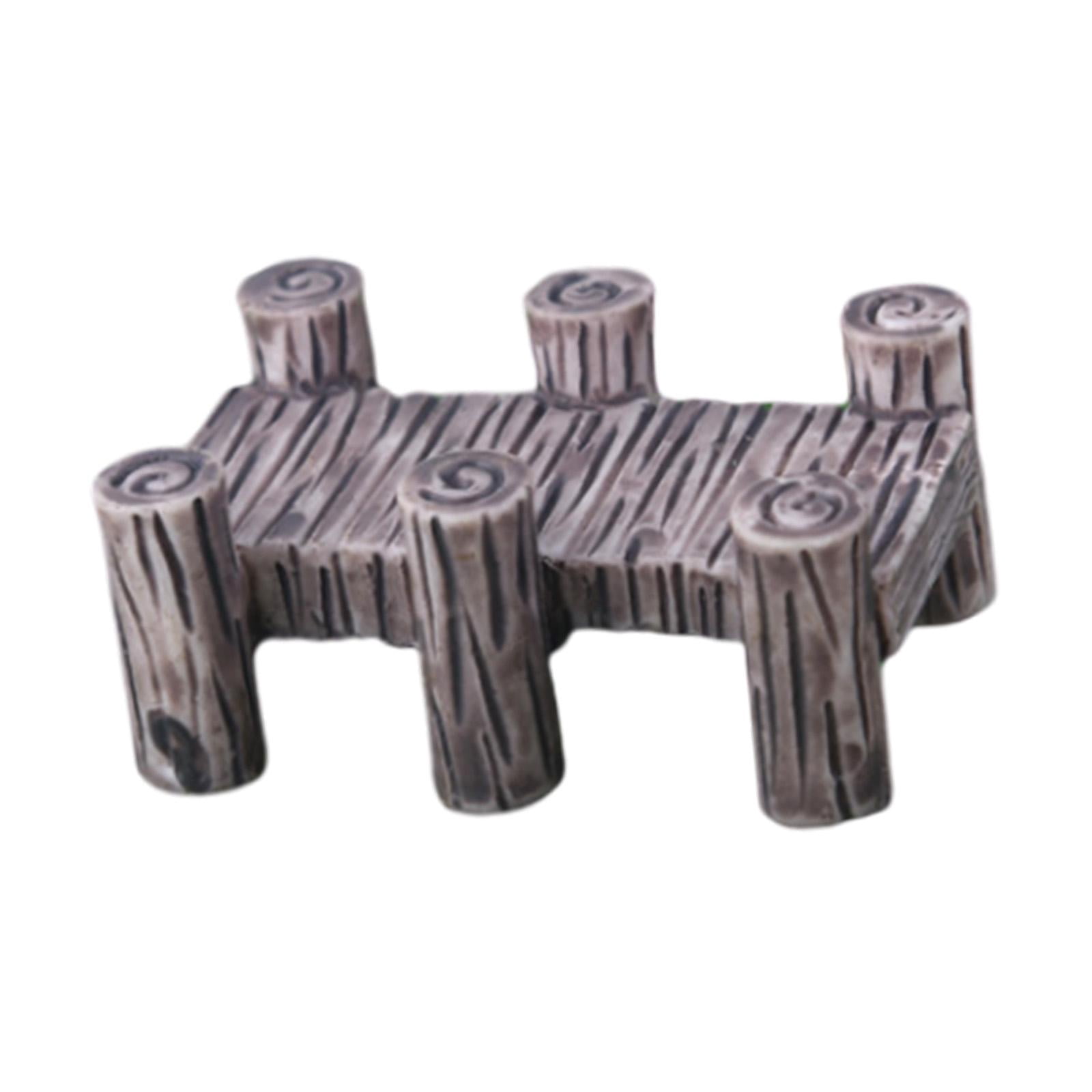 hengtong Fairy Garden Bridge Mini Artificial Bridge Dollhouse ...