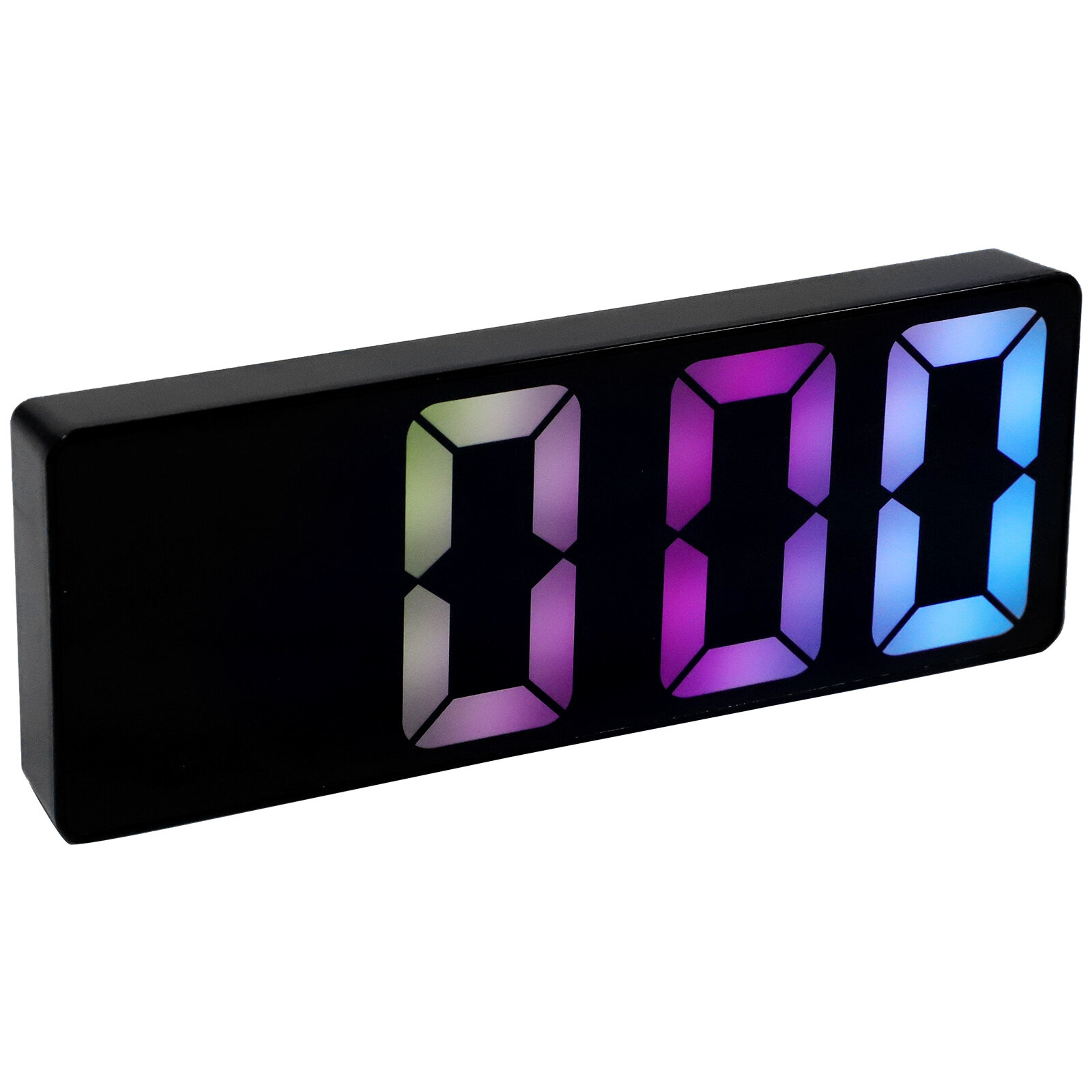 Digital Alarm Clock with Large Screen for Bedroom Home Use Black ...