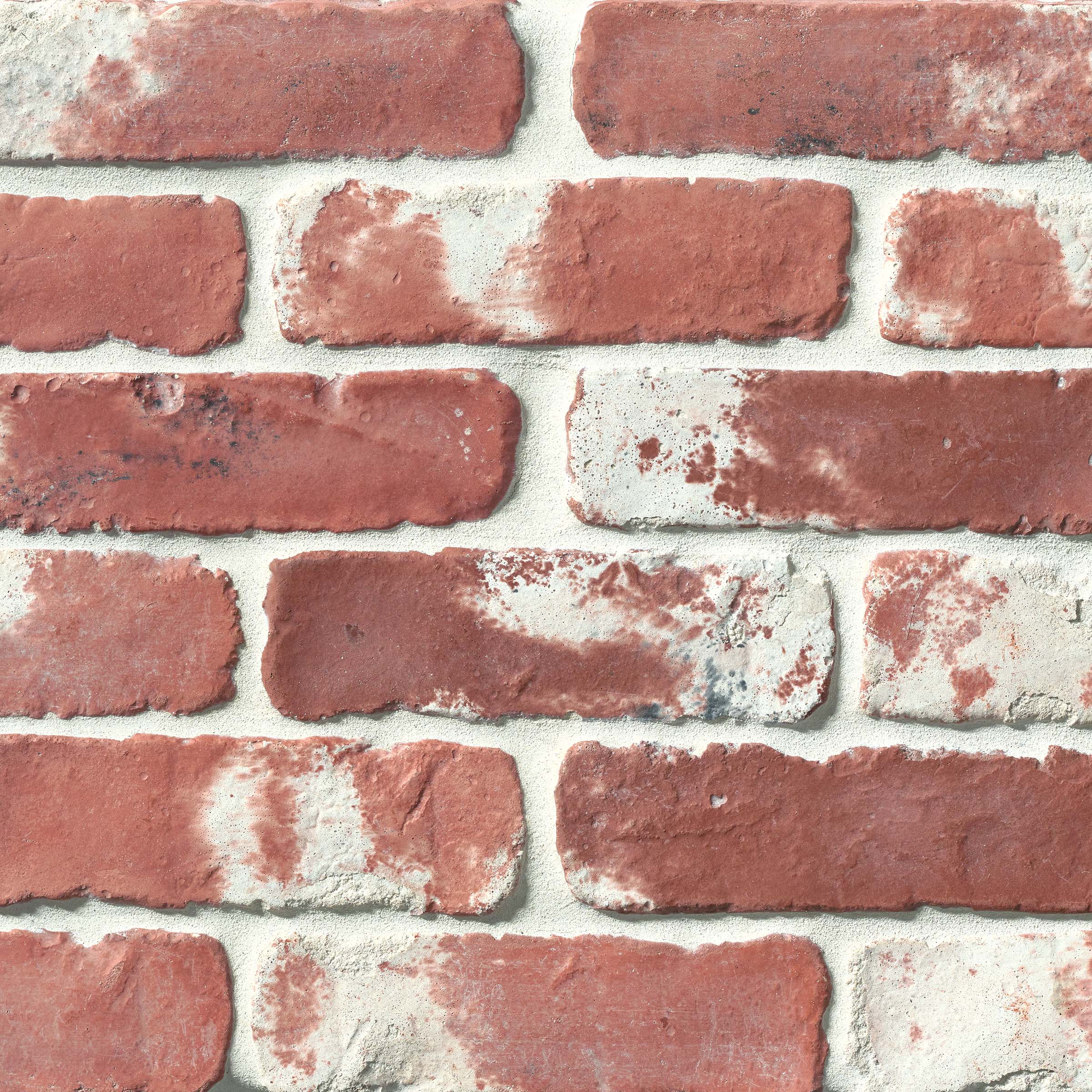 Bedrosians Avondale Matte Brick Tile 2" x 8", Used Red (72-Pack, 11.07 ...