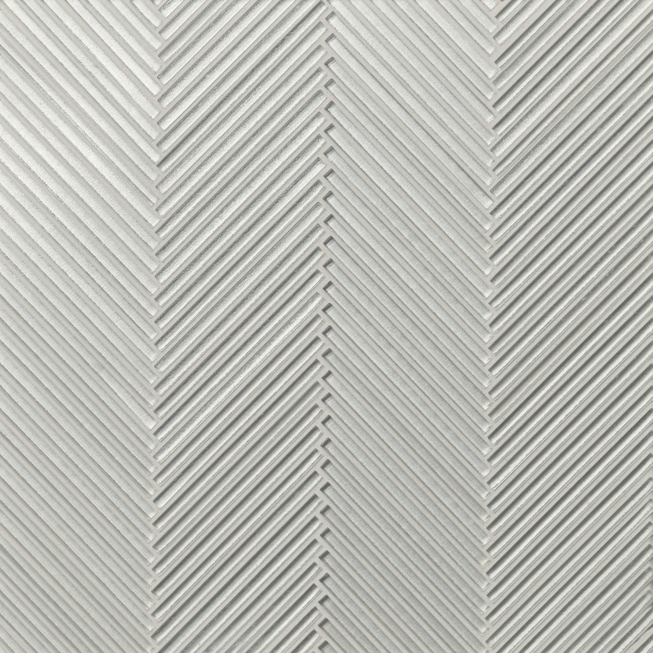 Bedrosians Kaikos Chevron Matte Glass Mosaic 11 x 11, Pearl (8.96 sq ...