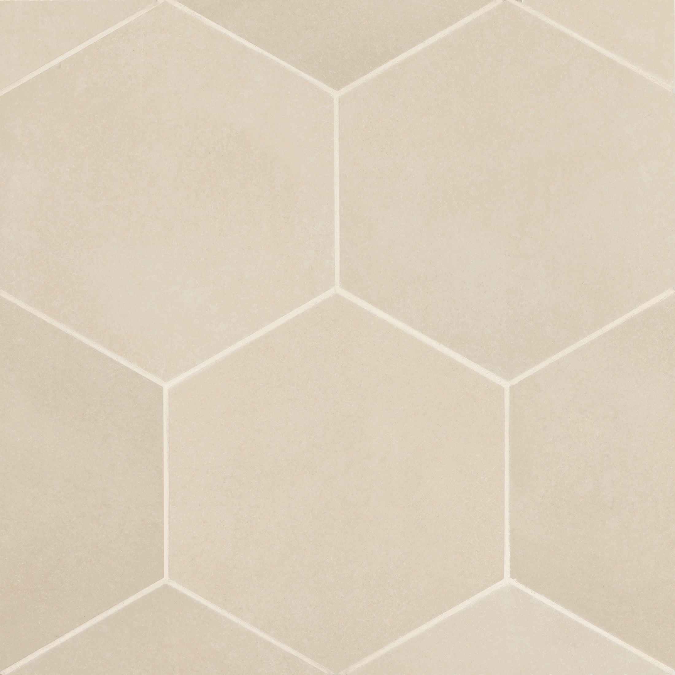 Bedrosians Makoto Matte Hexagon Ceramic Tile 11.5" x 10", Tatami Beige ...