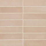 Bedrosians Makoto Rectangle Matte Ceramic Tile 3 x 10, Momoiro Blush (5 ...