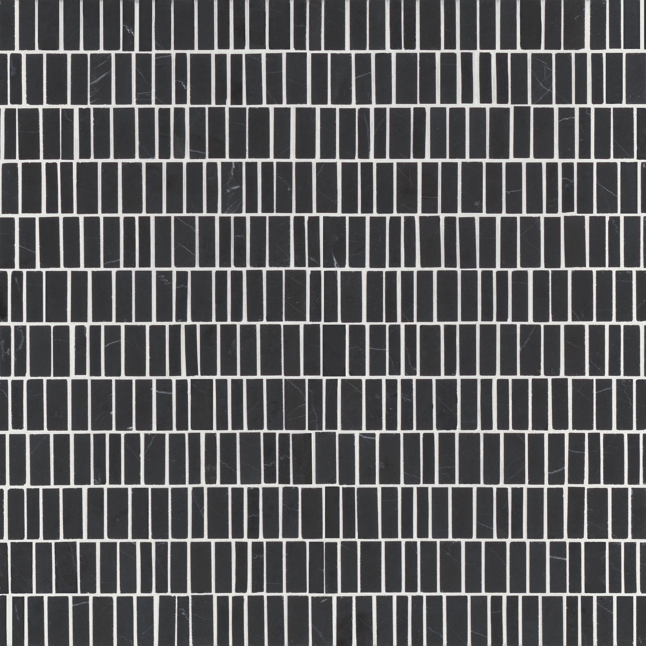 Bedrosians Monet Mini-Brick - Mosaic 7 Honed Marble Mosaic 12 x 12 ...