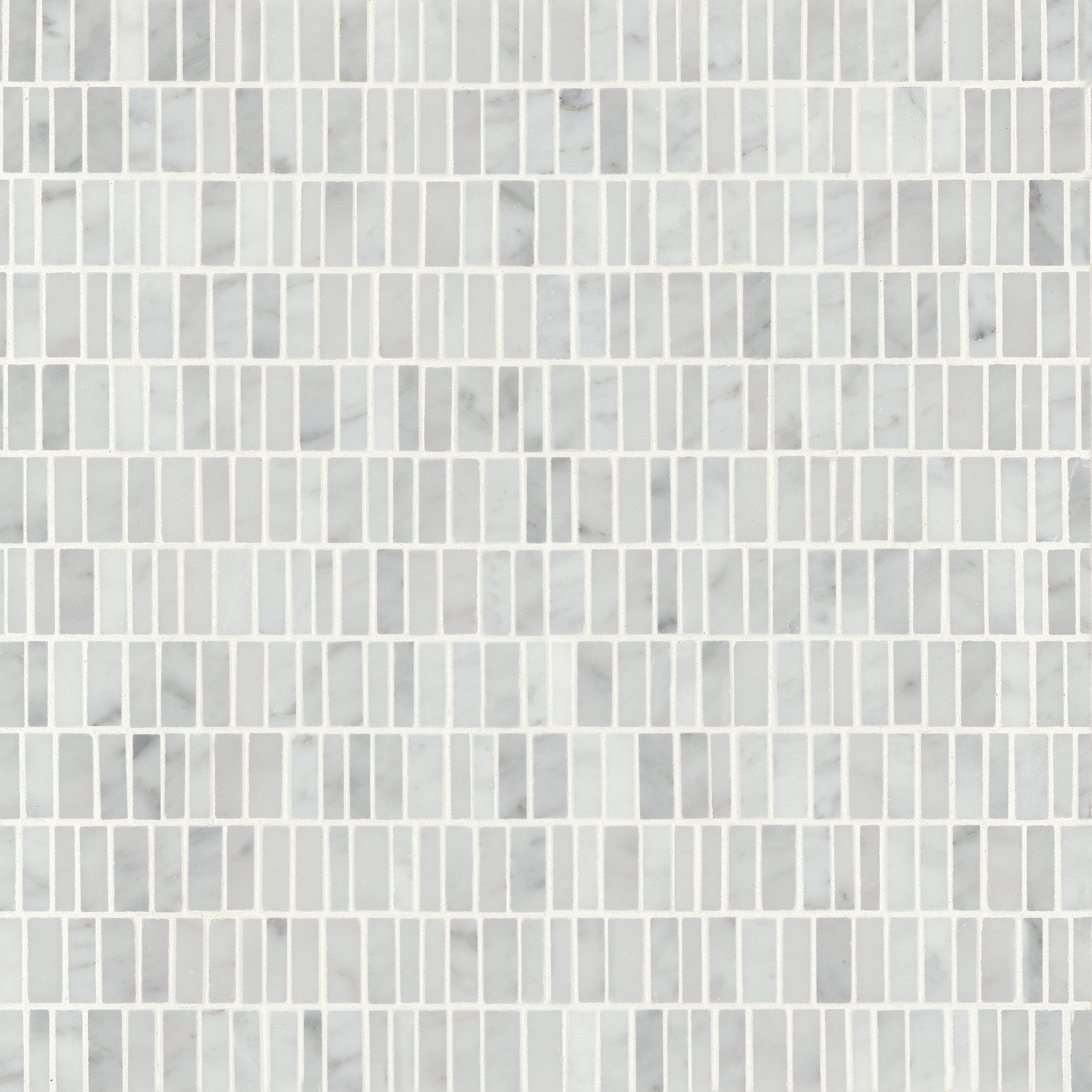 Bedrosians Monet Mini-Brick - Mosaic 7 Honed Marble Mosaic 12 x 12 ...