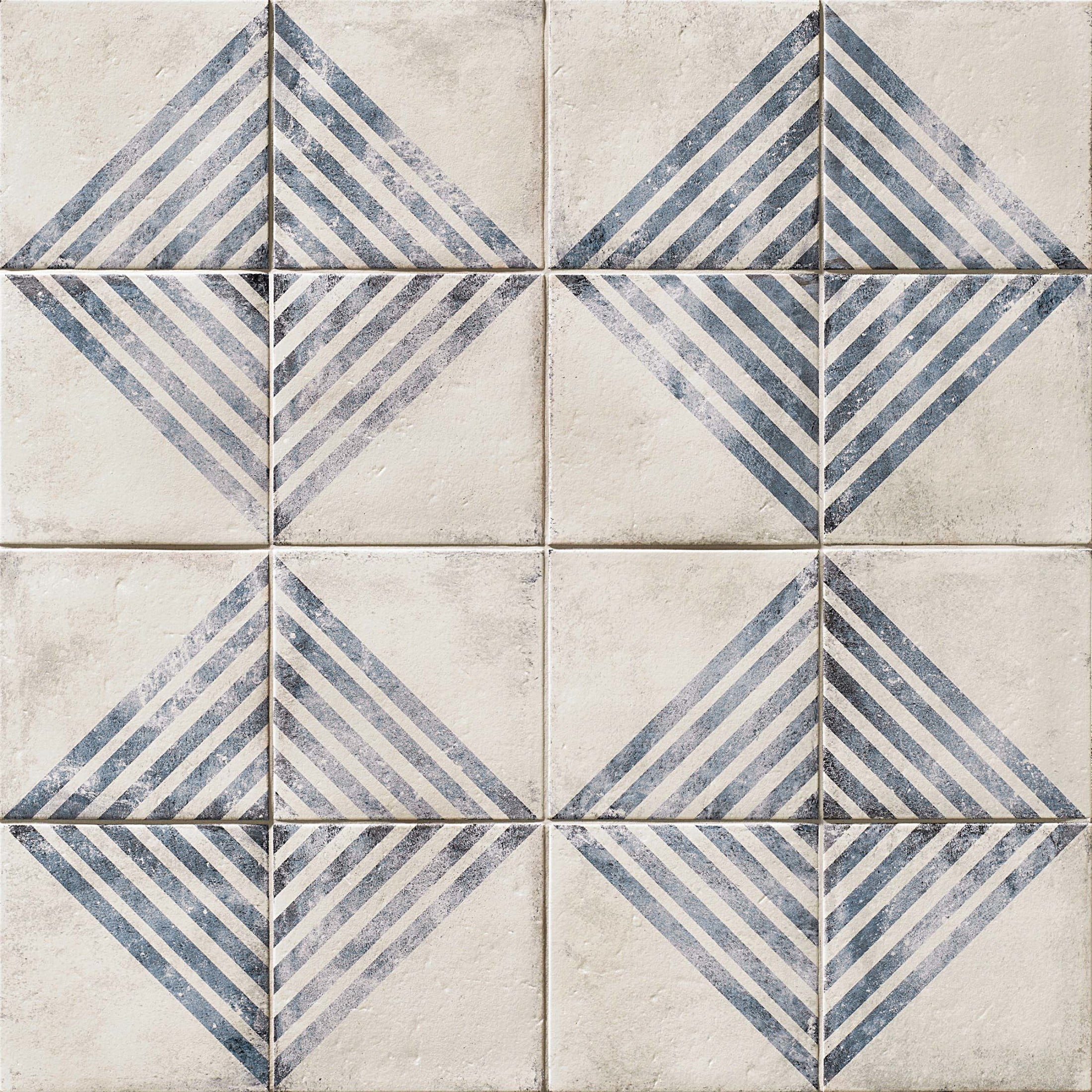 Bedrosians Vivace Square Matte Porcelain Tile 9 x 9, Roads Atlantic (10 ...