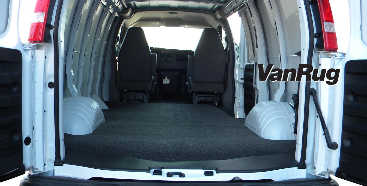 Bedrug Van Rug Cargo Mat Floor Liner for 1996-2016 Chevy Express Van ...