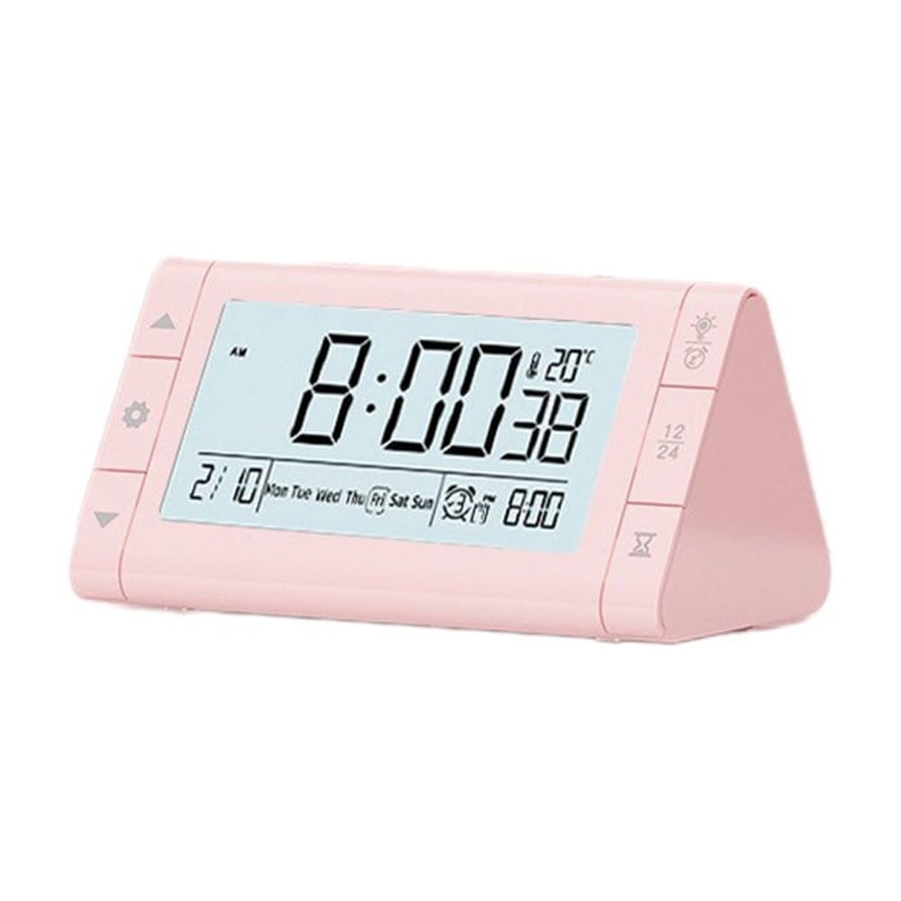 Bedside Alarm Clock with Triple Alarm,Snooze,Night Light,Temperature ...