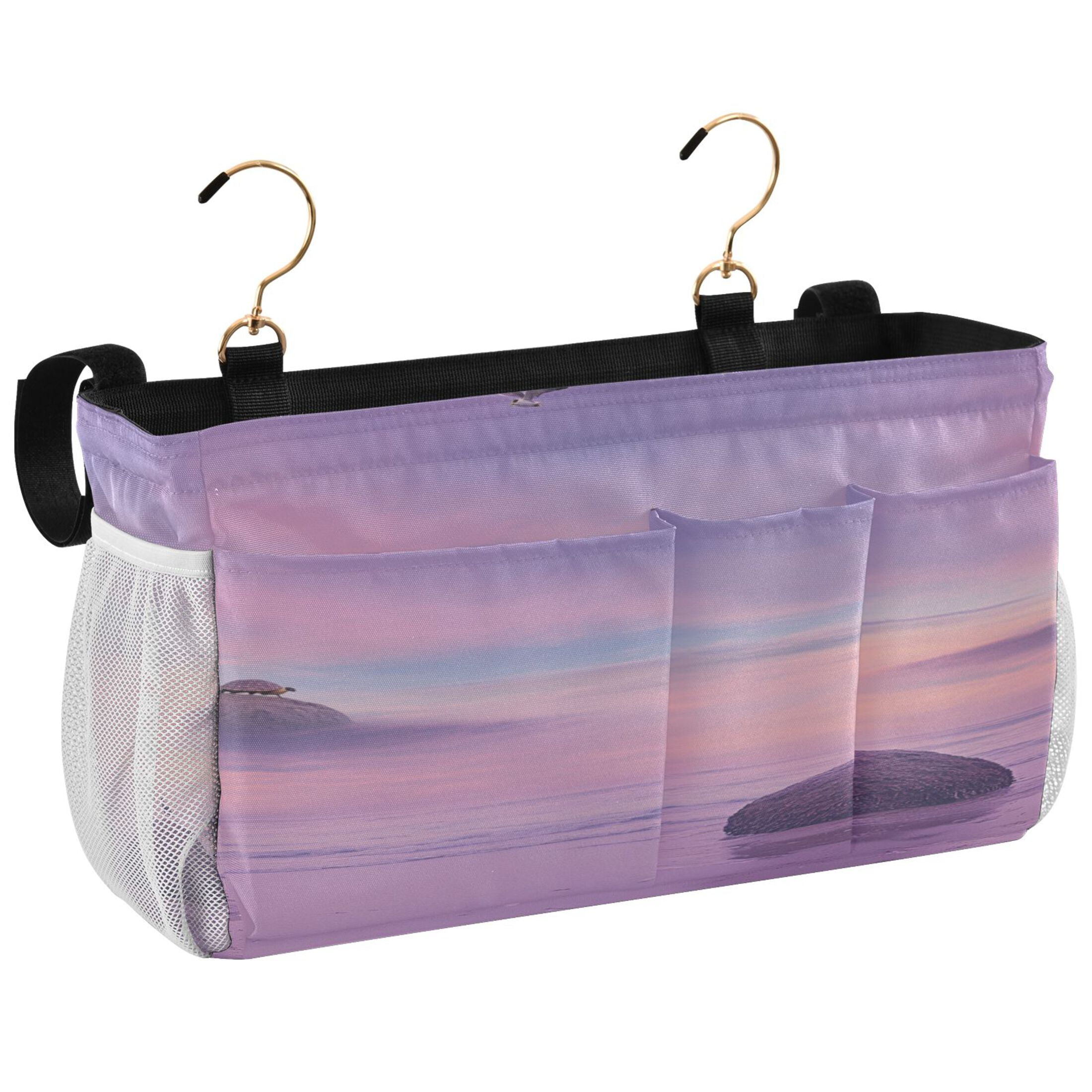 Bedside Caddy Bedside Hanging Storage Basket Multi-Function Organizer ...