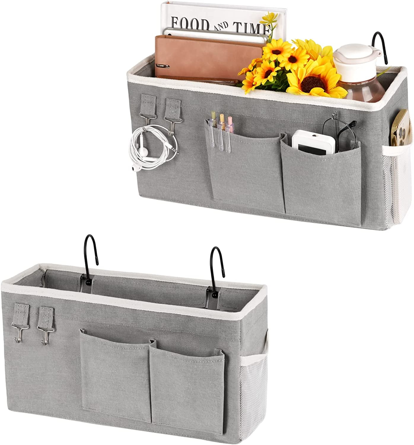 Bedside Caddy/Bedside Storage Bag Hanging Organizer for Bunk and ...