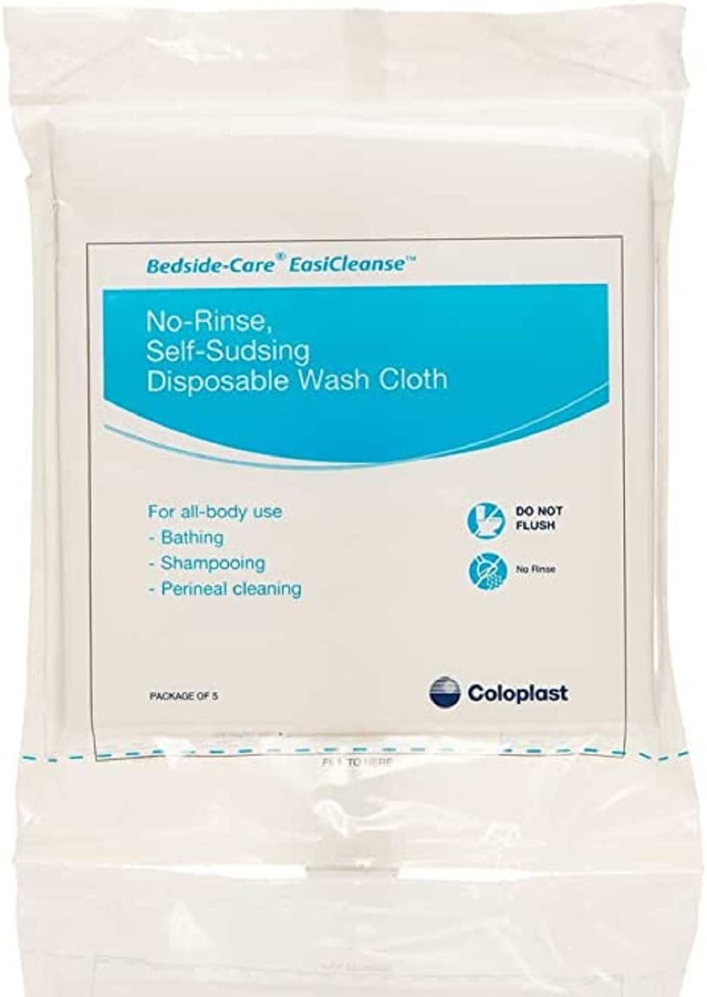 Bedside-Care EasiCleanse Personal Body Bathing Wipes, Rinse-Free Shower ...