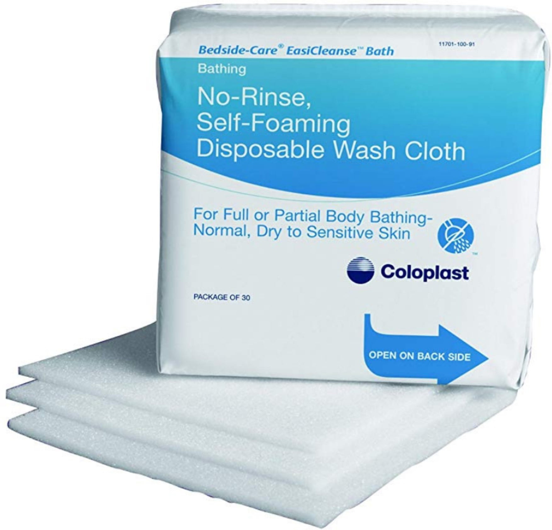 Coloplast Bedside-Care EasiCleanse Bath Pack - Health Disposable Adult ...