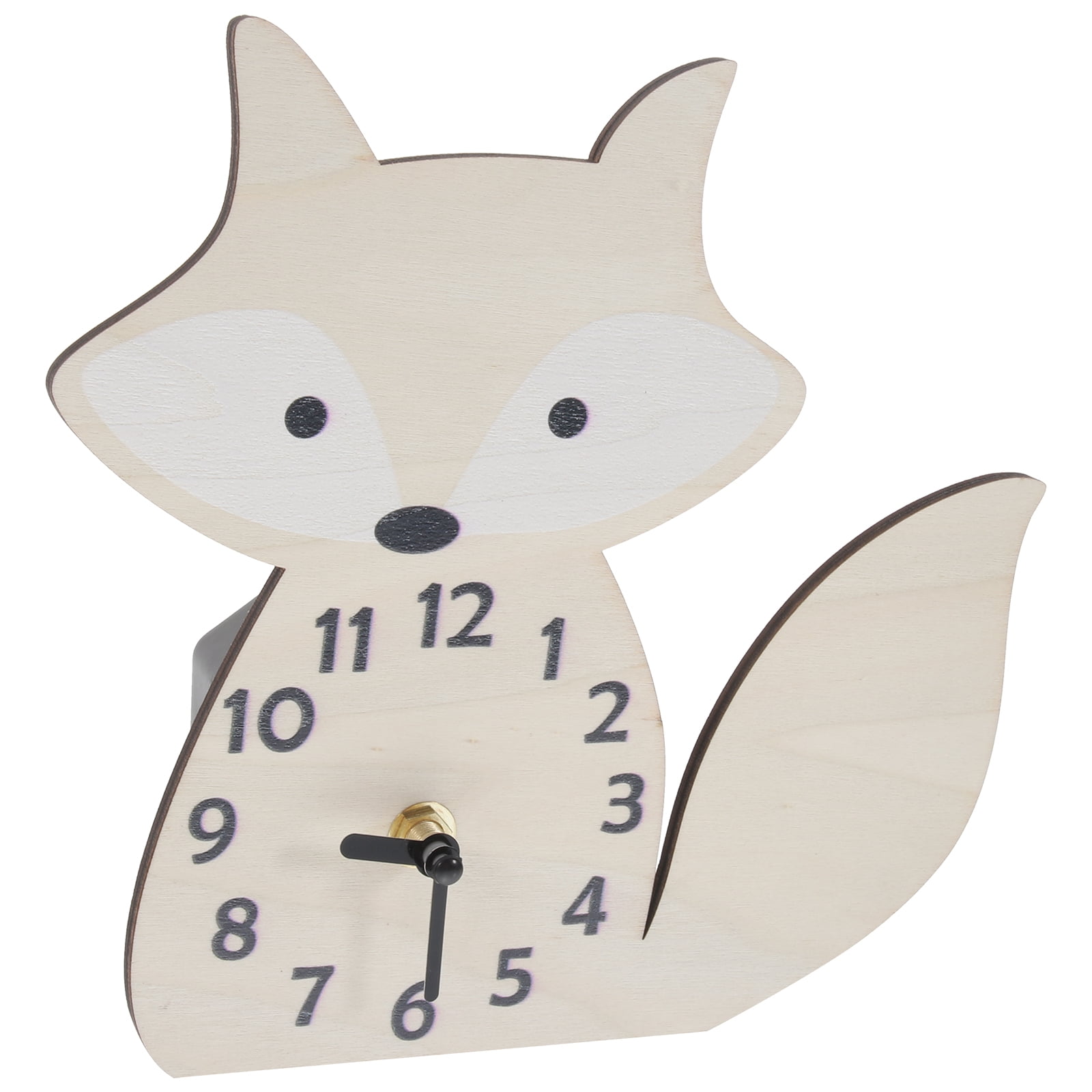 Bedside Clock Clocks for Living Room Fox Clock Practical Clock Child 20 ...