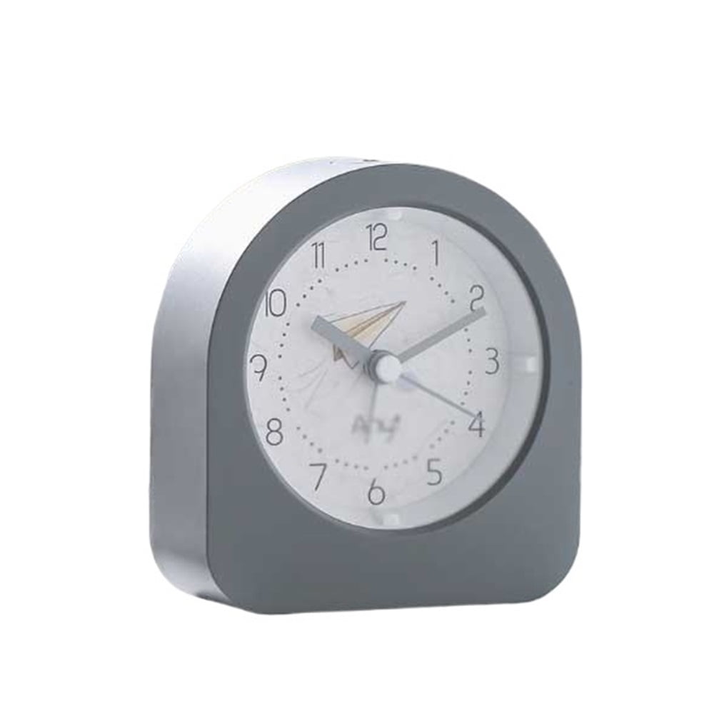 Bedside Clock Easy To Set Alarm Gray Suitable for Living Room Den ...
