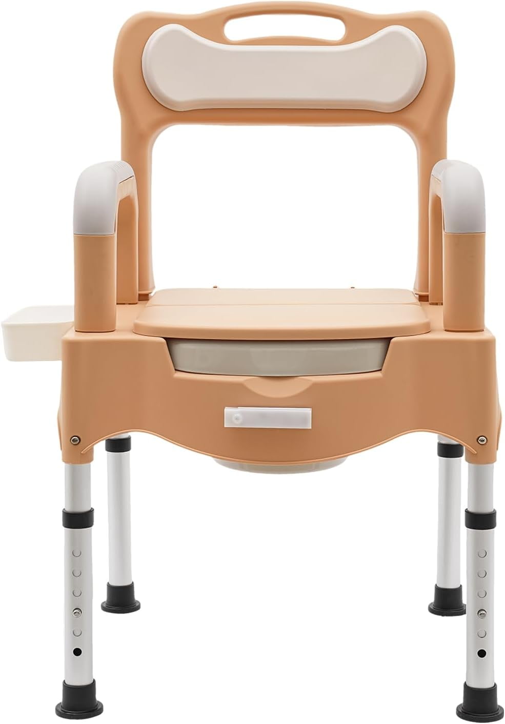 Bedside Commode, Portable Toilet Chair with Height Adjustable, Heavy ...