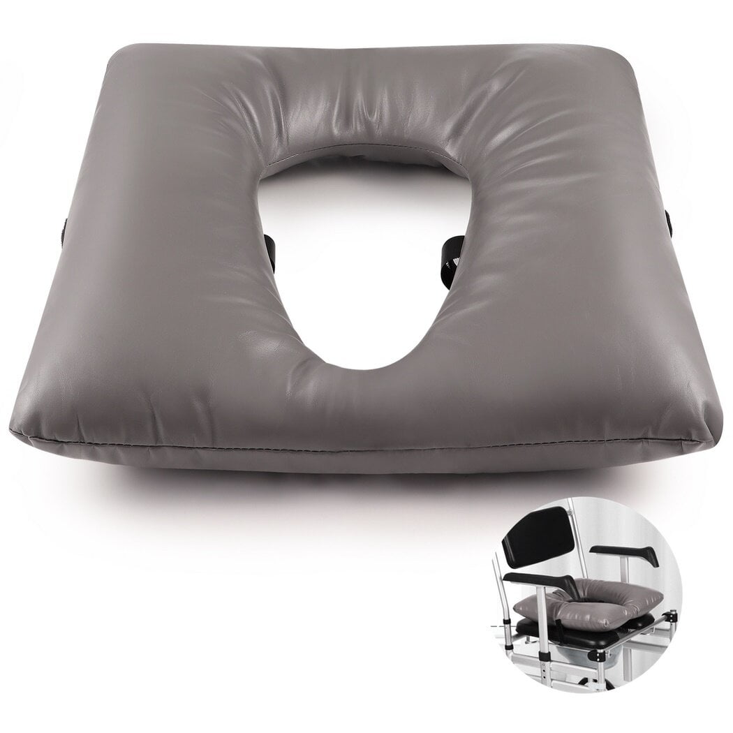 Bedside Commode Soft Cushion, Thick Cushion Pad PU Cover Cotton Filler ...