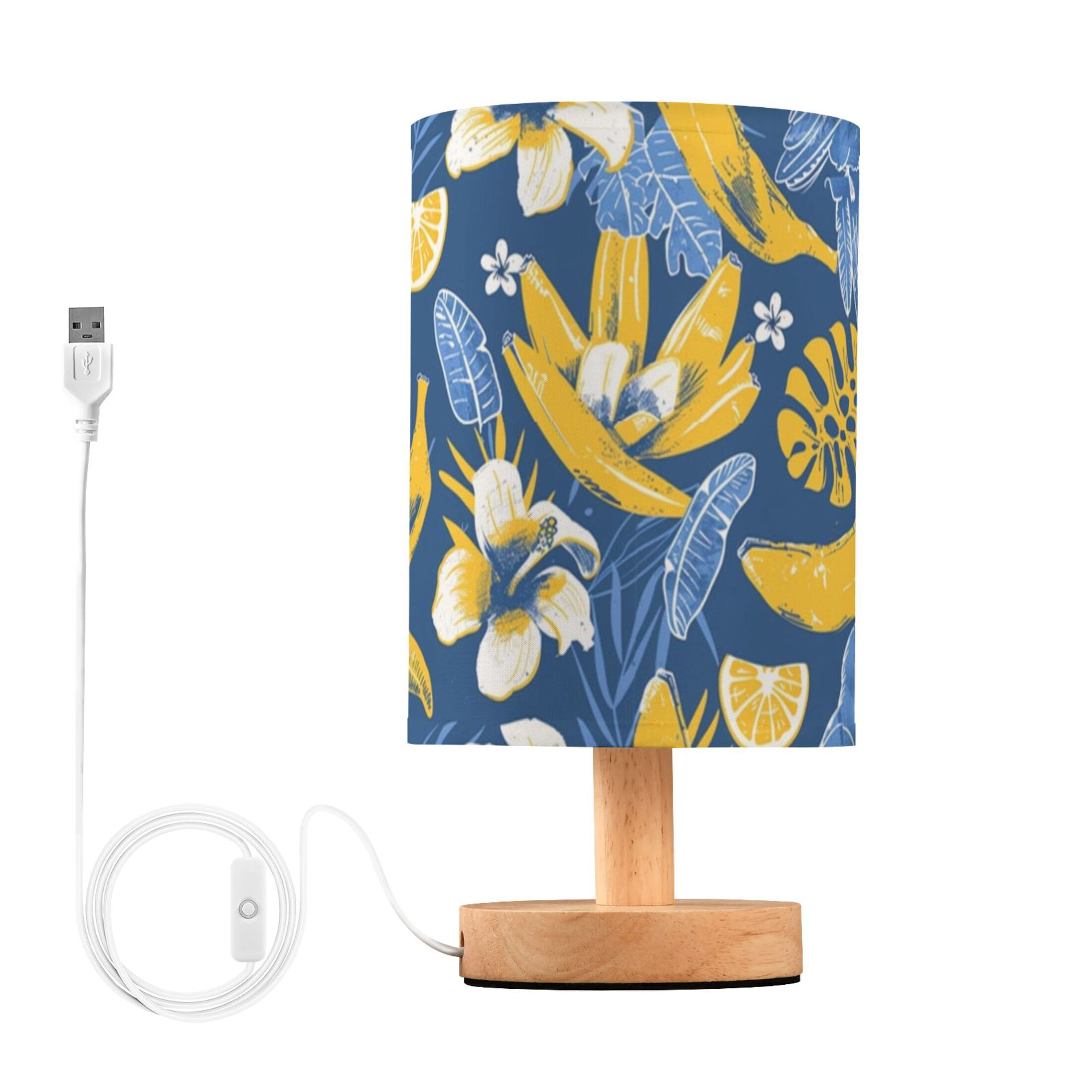 Bedside Desk Lamp LED Toucan Bird with Banana Table Nightstand Lamps ...