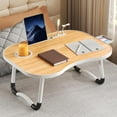 Bedside Folding Table, with Cup Holder, Suitable for Daily Office Work ...