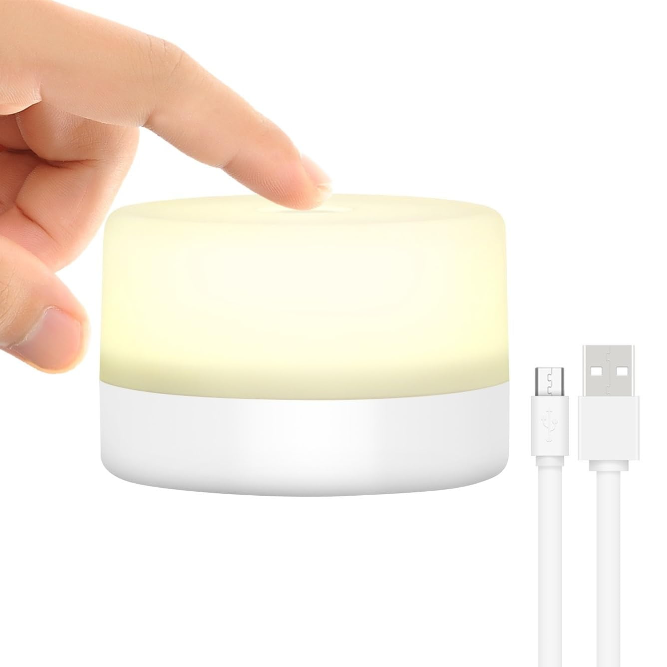 Bedside Lamp, Dimmable Touch Tap Light Novelty Light, Kids Children ...