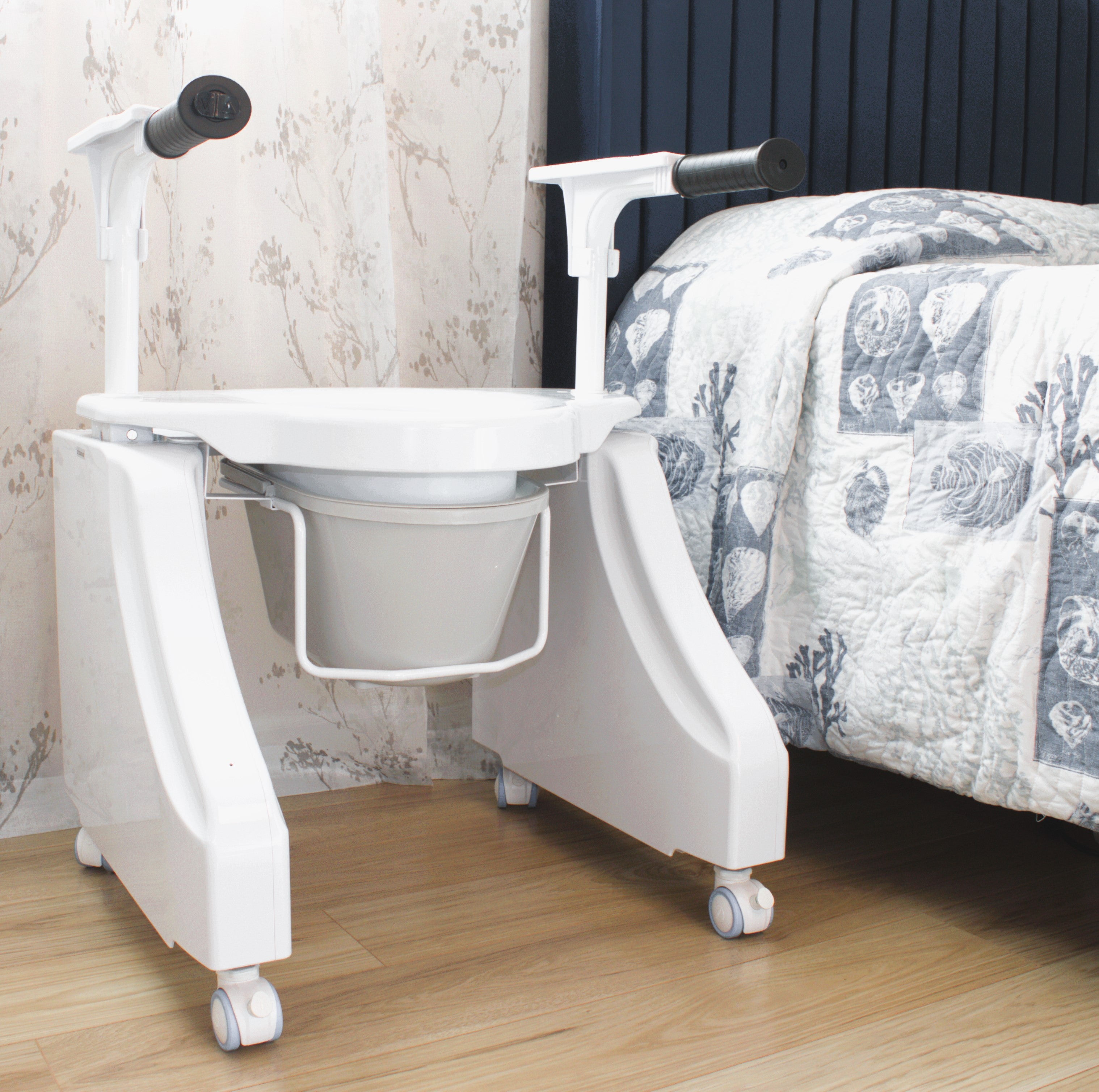 Bedside Mobility Kit for EaseLift | Hospital-Grade Casters and Bedpan ...