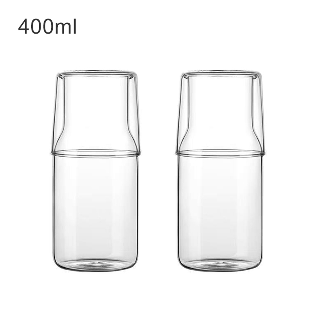 Bedside Nightstand Water Carafe and Glass Set,Clear Night Water Carafe ...