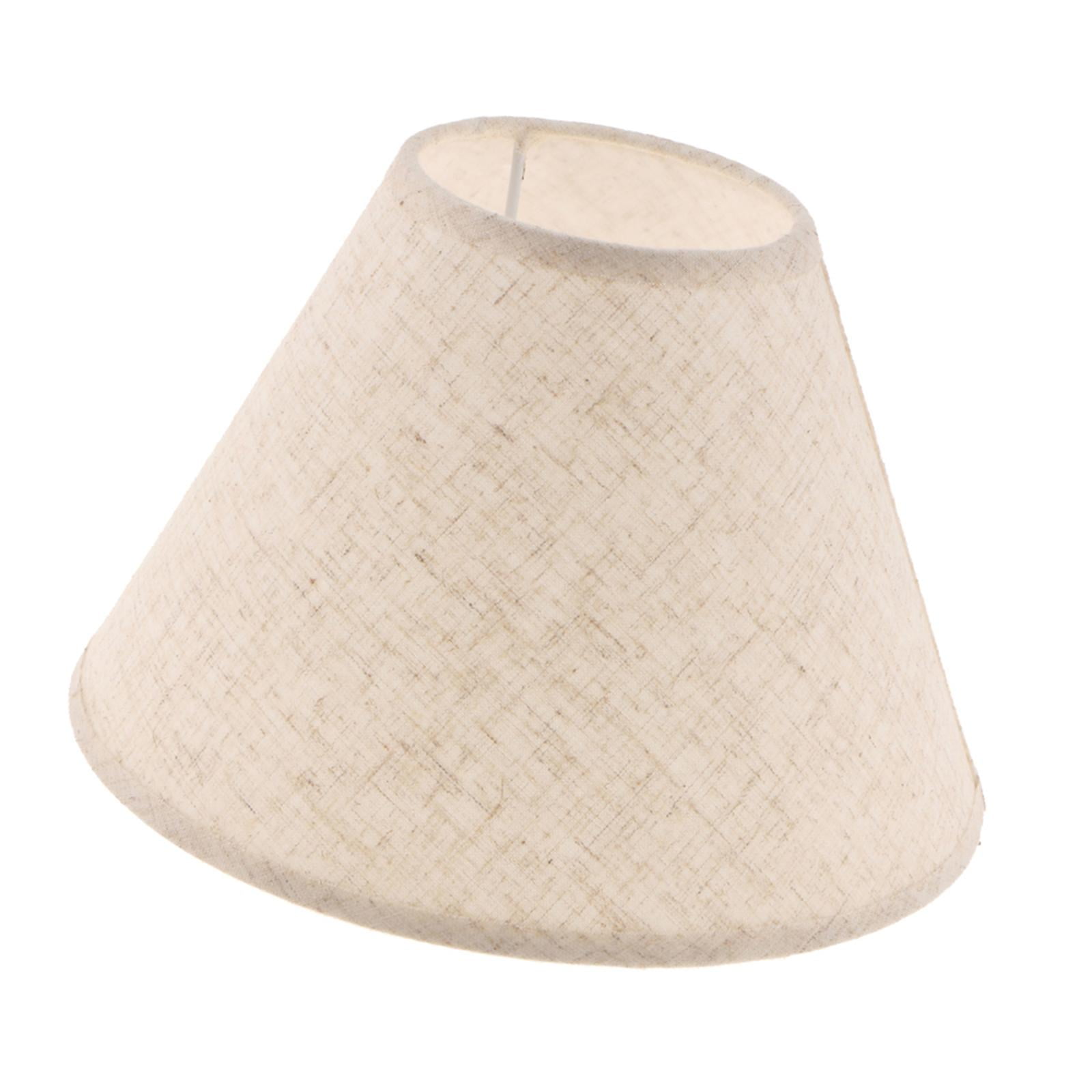 Bedside Shade Cover Fabric Lampshade Bedroom Cafe Flaxen - Walmart.com