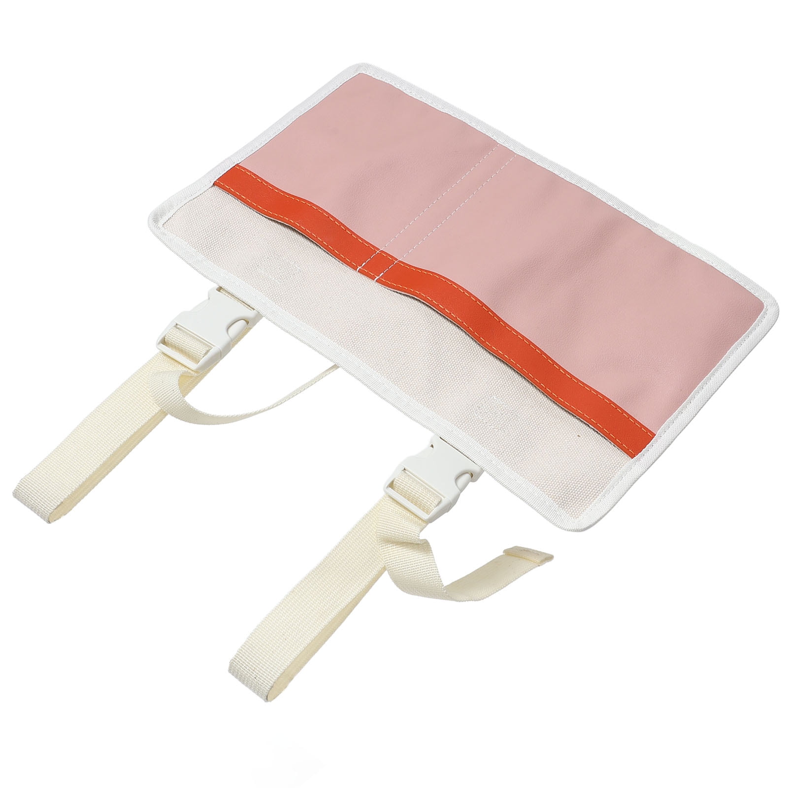 Bedside Storage Bag Camping Armrest Storage Bag With 2 Pu Pockets Side ...