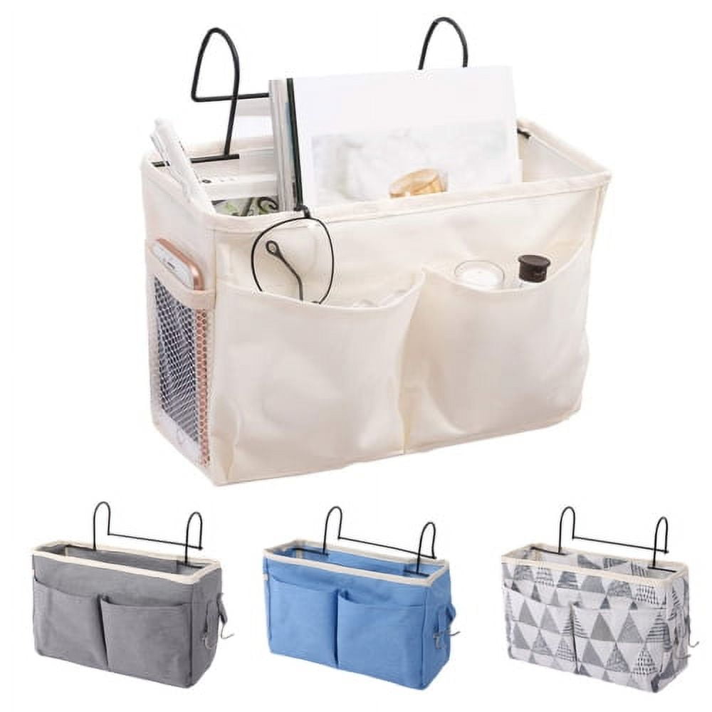 Bedside Storage Bag, Hanging Organizer for Bunk and Hospital Beds, Dorm ...