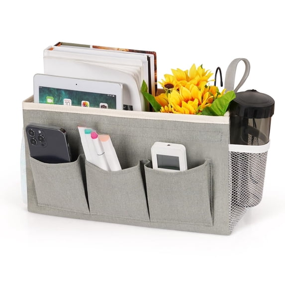 Bedside Storage Caddy/Bedside Hanging Storage Bag for Headboards Bunk ...