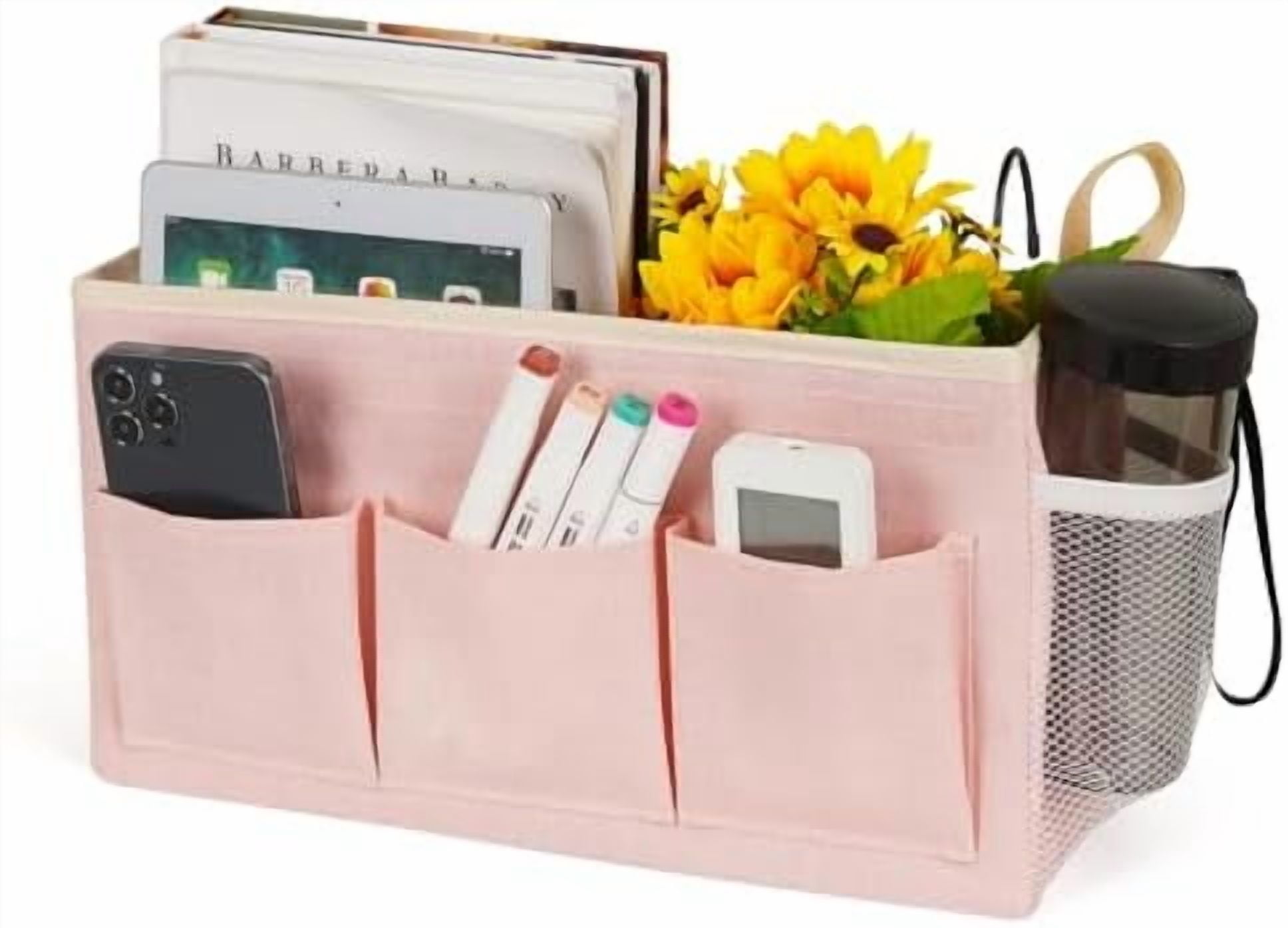 Bedside Storage Caddy/Bedside Hanging Storage Bag for Headboards Bunk ...