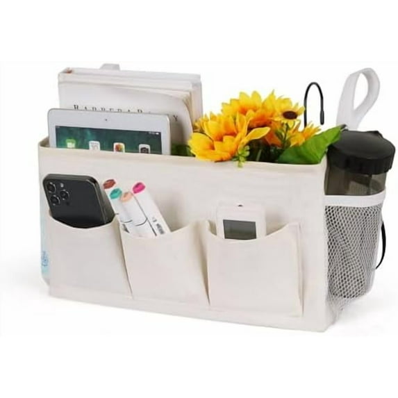 Bedside Storage Caddy/Bedside Hanging Storage Bag for Headboards Bunk ...