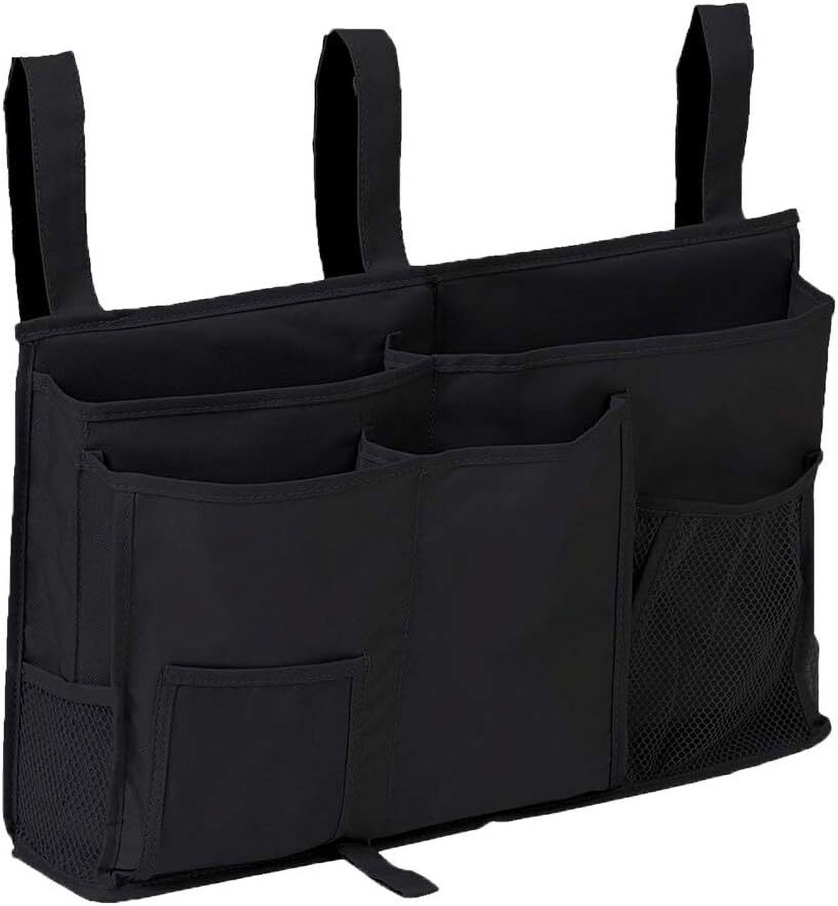 WATTNE, Bedside Storage Caddy, 19.2x11.4x3.9 inches, Black - Walmart.com