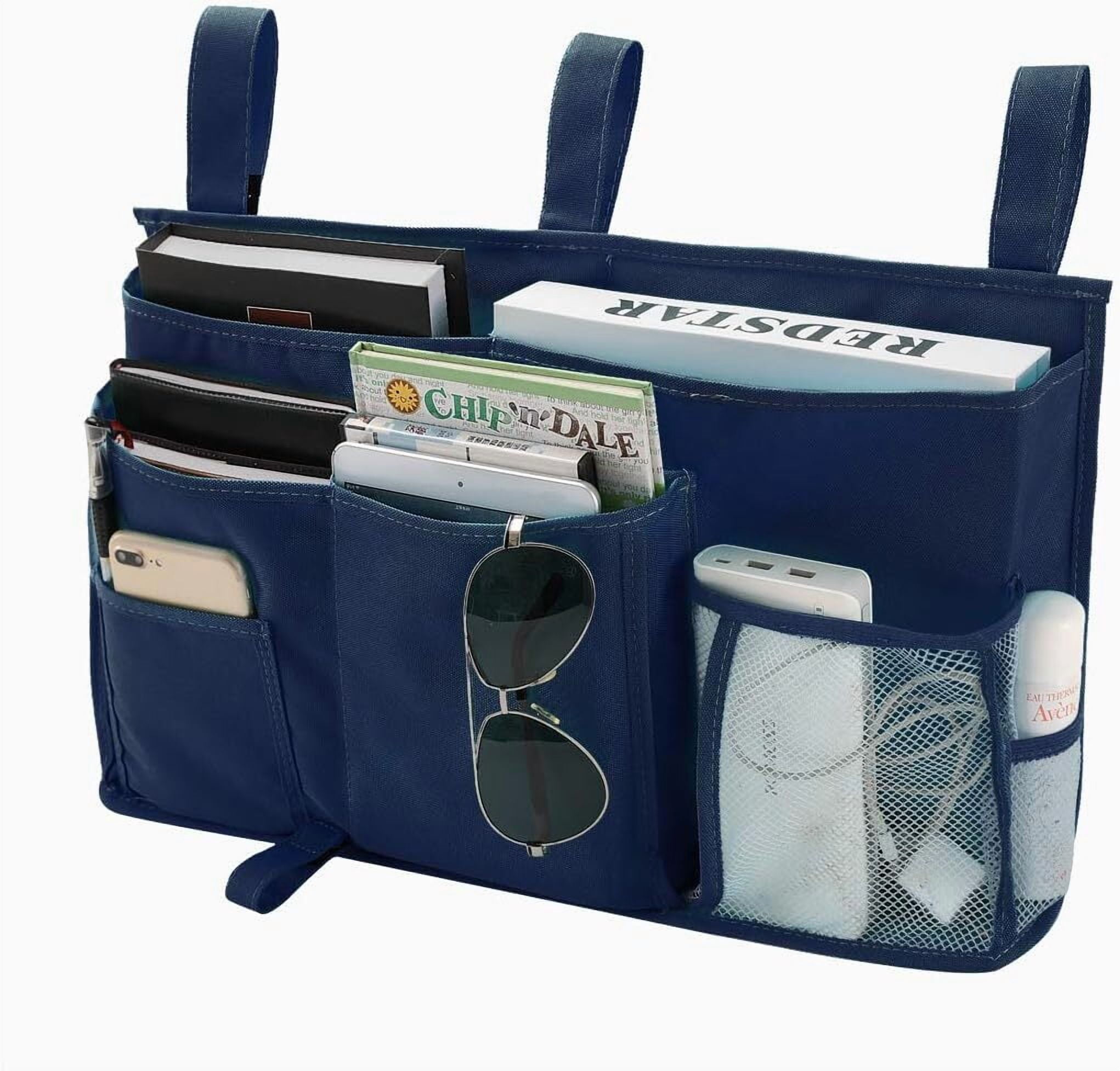 Bedside Storage Caddy, Bunk Bed Organizer Bed Storage Pocket Bedside ...
