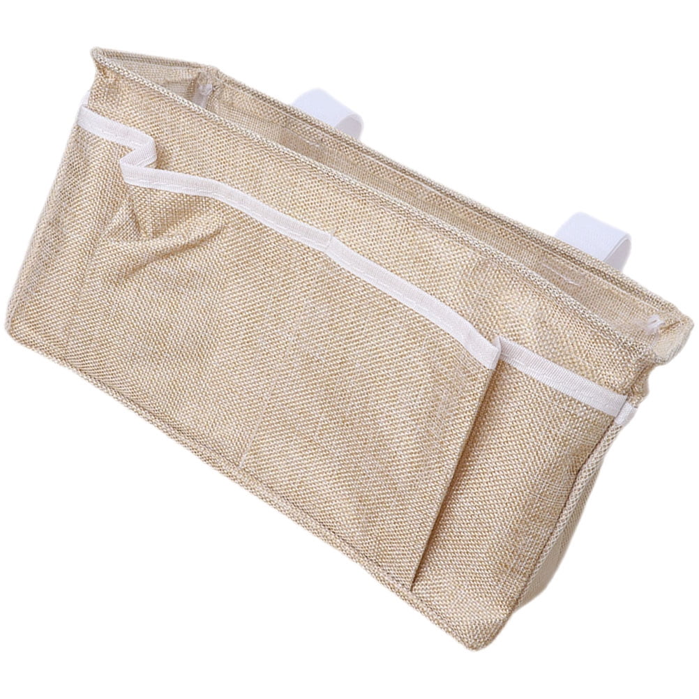 Bedside Storage Pocket Bedside Hanging Organizing Basket Bedside Phone ...