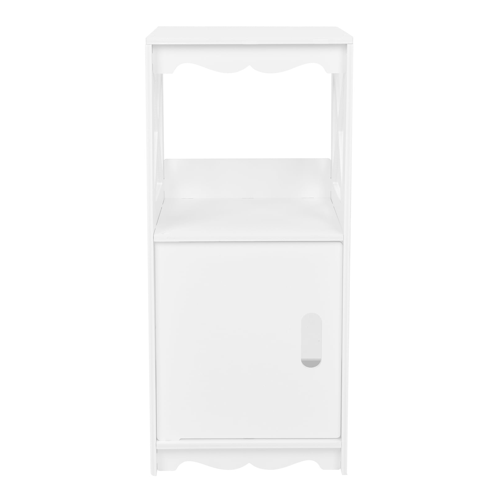 Bedside Table Nightstand Storage Cabinet Side Shelf Unit for Bedroom ...