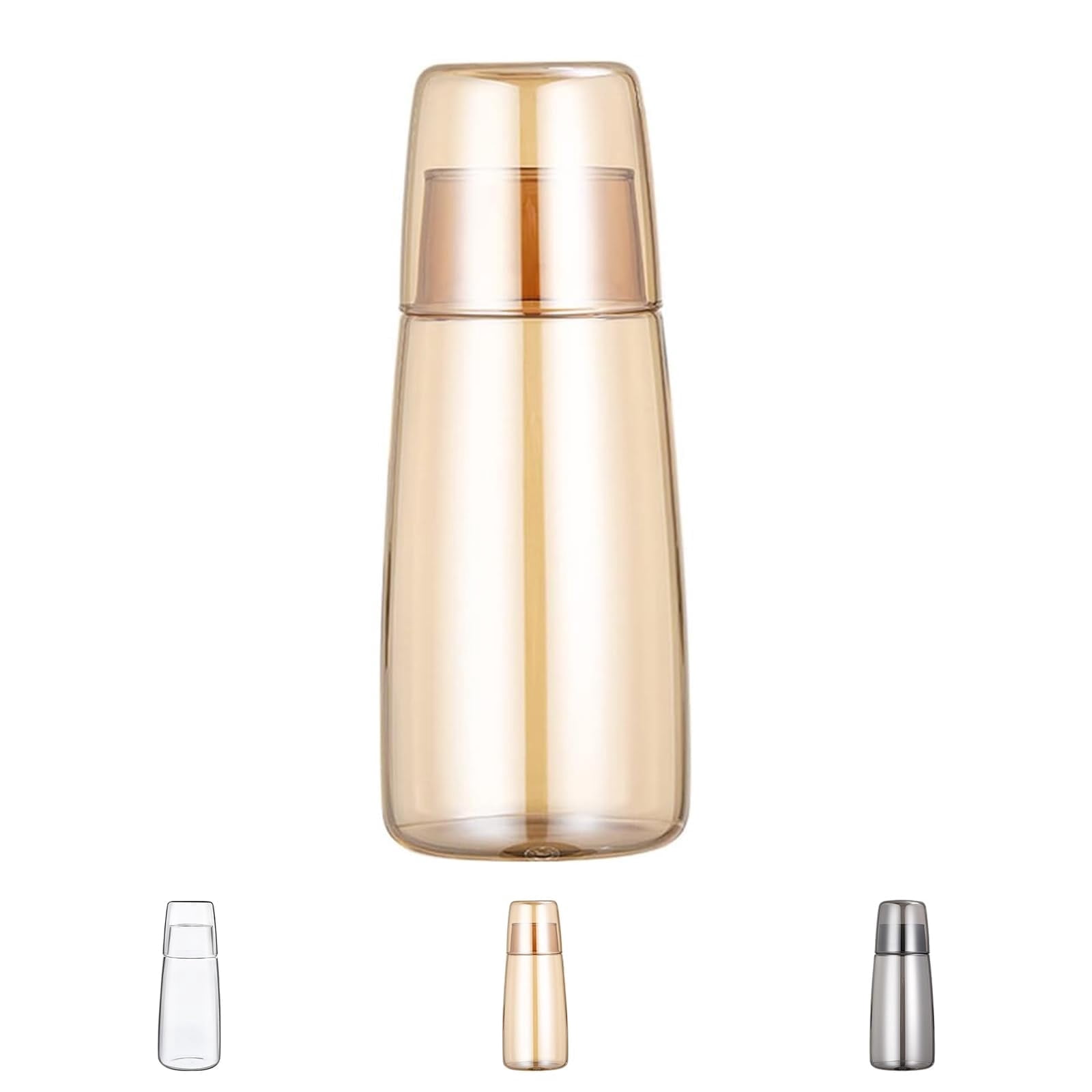 Bedside Water Carafe Set with Tumbler, Bedside Carafe and Glass Set for ...