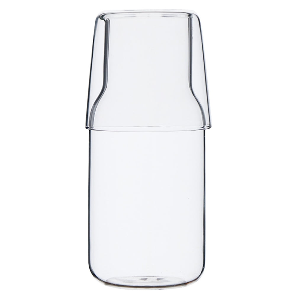 Bedside Water Carafe Set with Tumbler Glass Set for Bedroom Nightstand ...