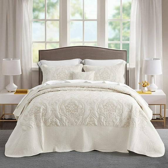 Bedspread Coverlet Quilt Set Full Size - Lightweight Bedding Cover ...