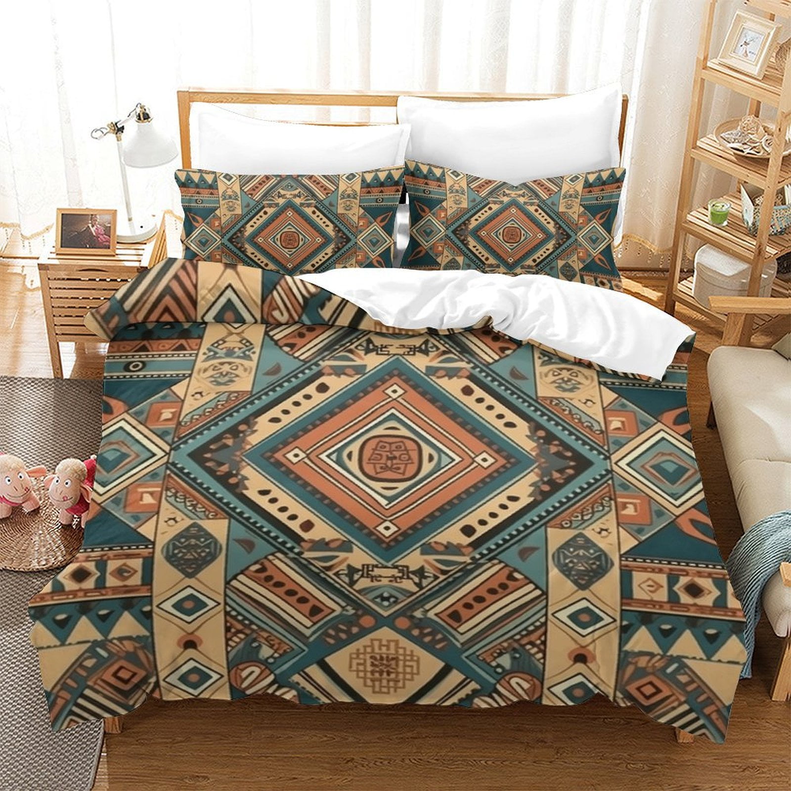 Bedspreads Bohemian Bedding Set Soft High Ranking Duvet Cover Quilt ...