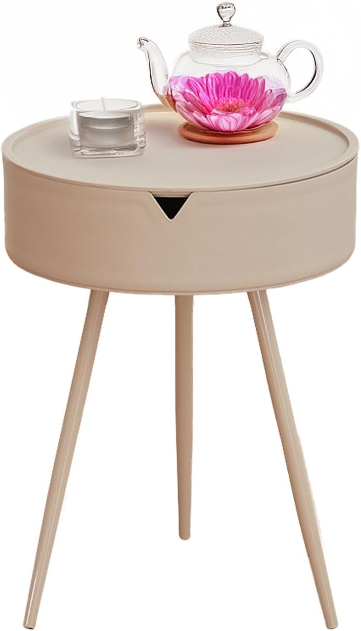 Bedstand Bedside Tables for The Living Room, 15.75" x 21.65" Small ...