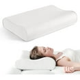 Bedsure Cervical Neck Pillow for Pain Relief - Contour Memory Foam Pillows for Sleeping ...