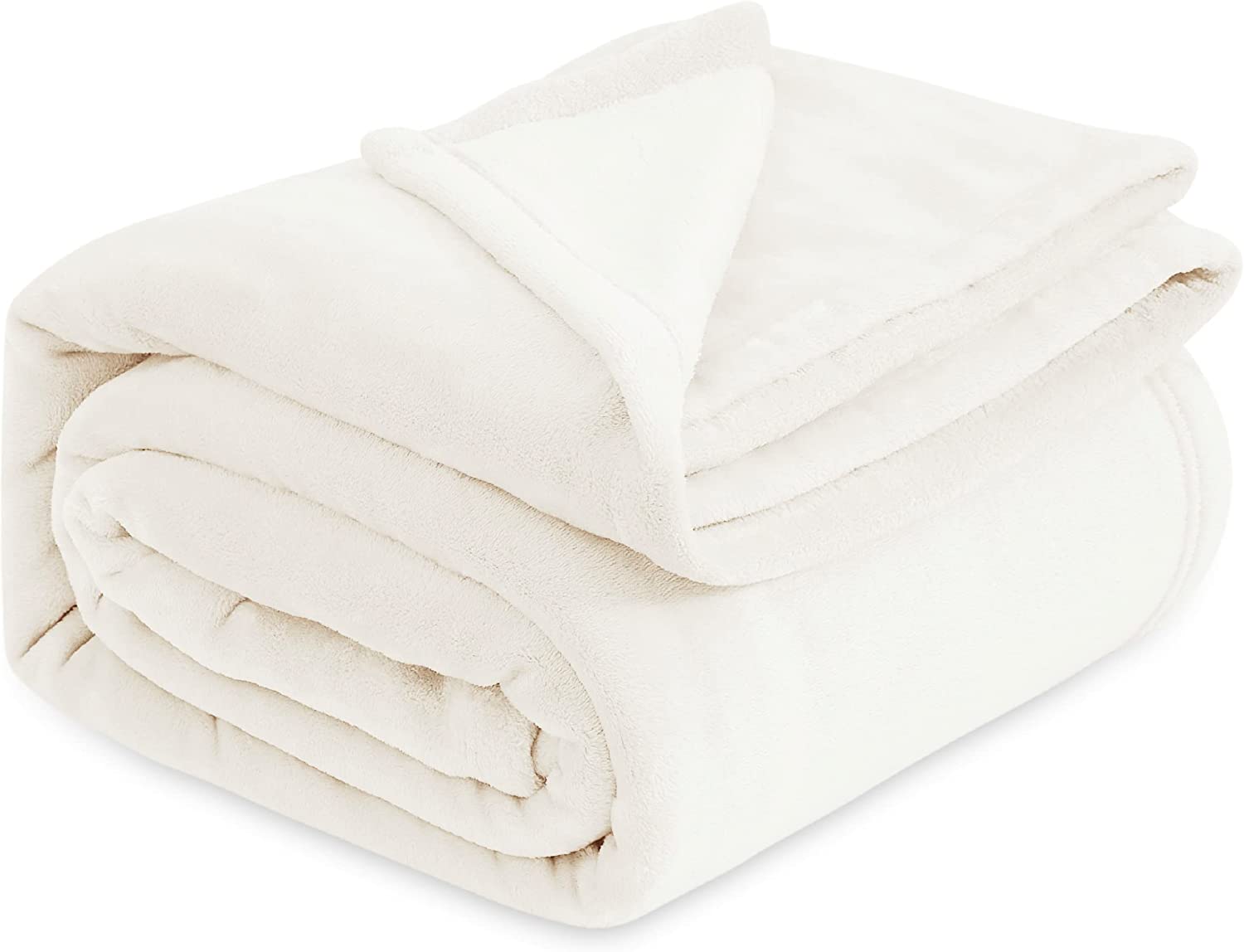 Howarmer Coffee Fuzzy Bed Blanket, Throw Size Soft Flannel Fleece ...