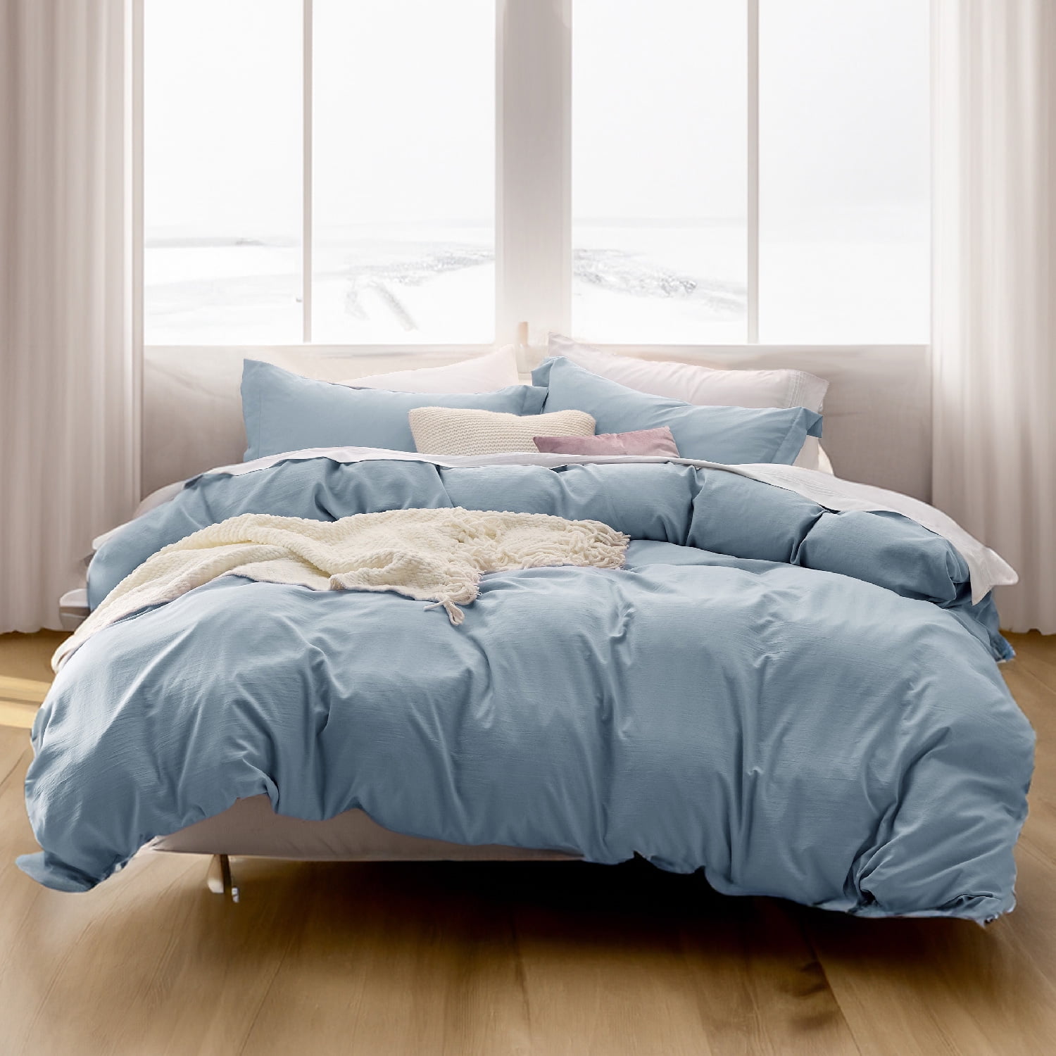 Blue Twin Duvet Cover