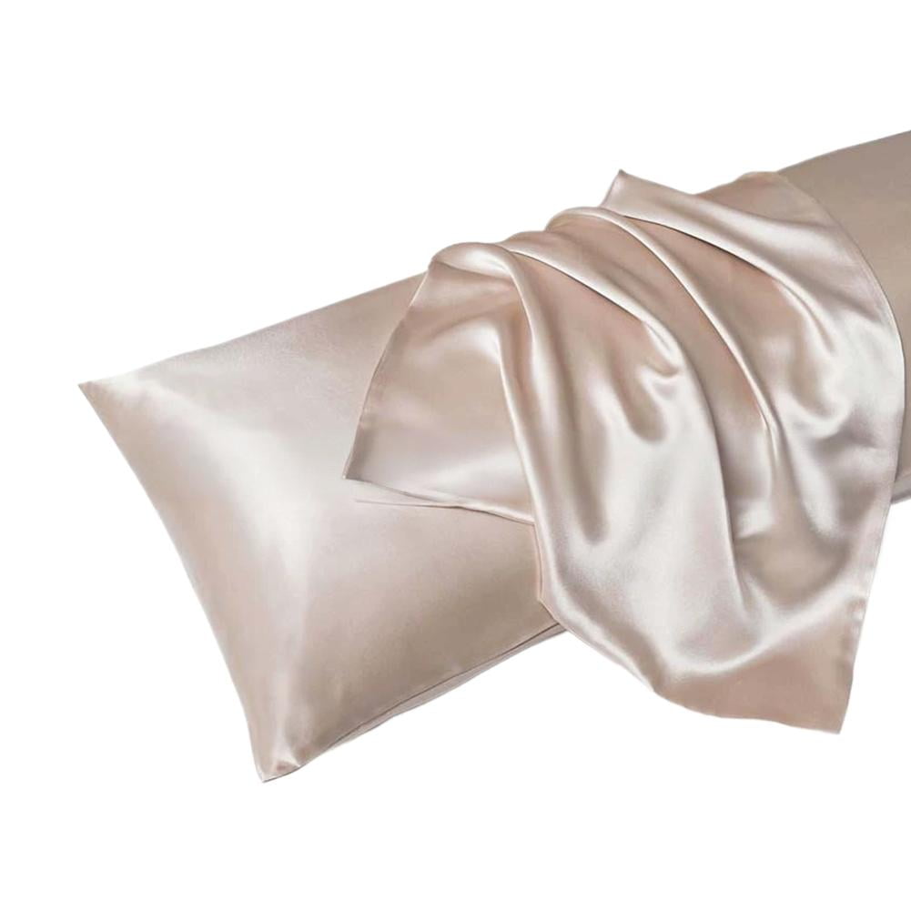Bedsure Satin Pillow Cases For Hair and Skin Queen- Satin AU Silk By ...